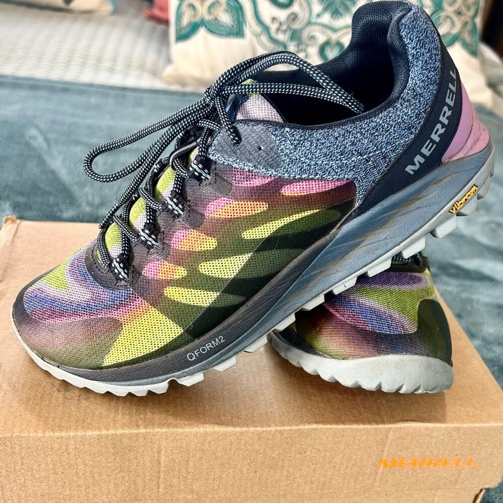 Merrell Vibram Antora 2 Trail Running Shoes Sz. 8 - Gem